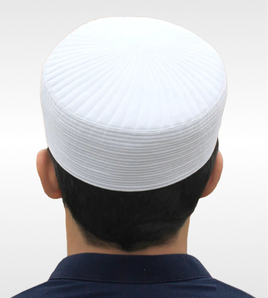 Buy Islamic Kufi Prayer Cap for Men - Sunnah Topi for Salah ...